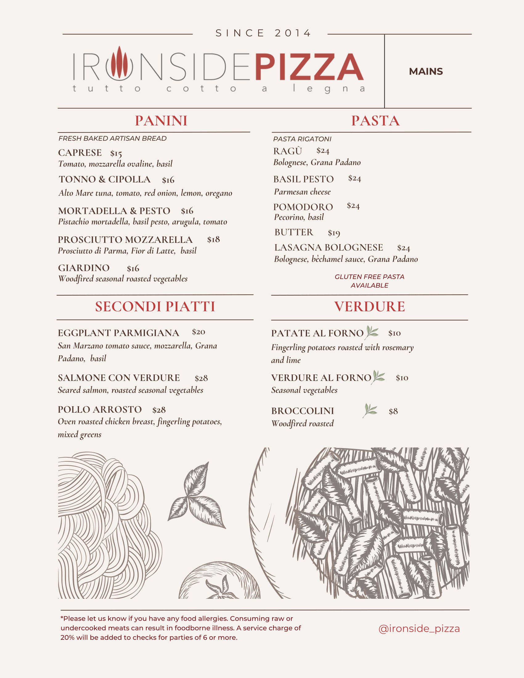 Authentic Italian Restaurant in Miami | Pizza Ironside