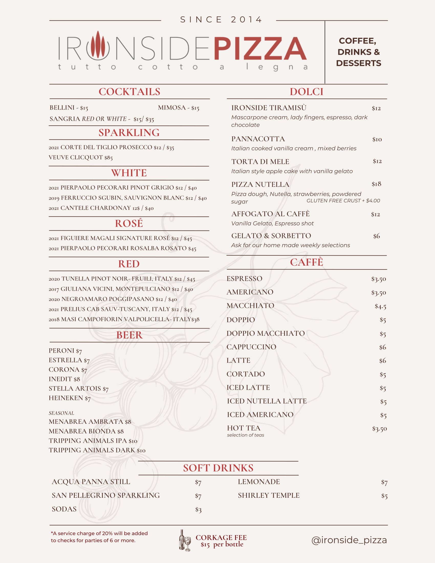 Authentic Italian Restaurant in Miami | Pizza Ironside